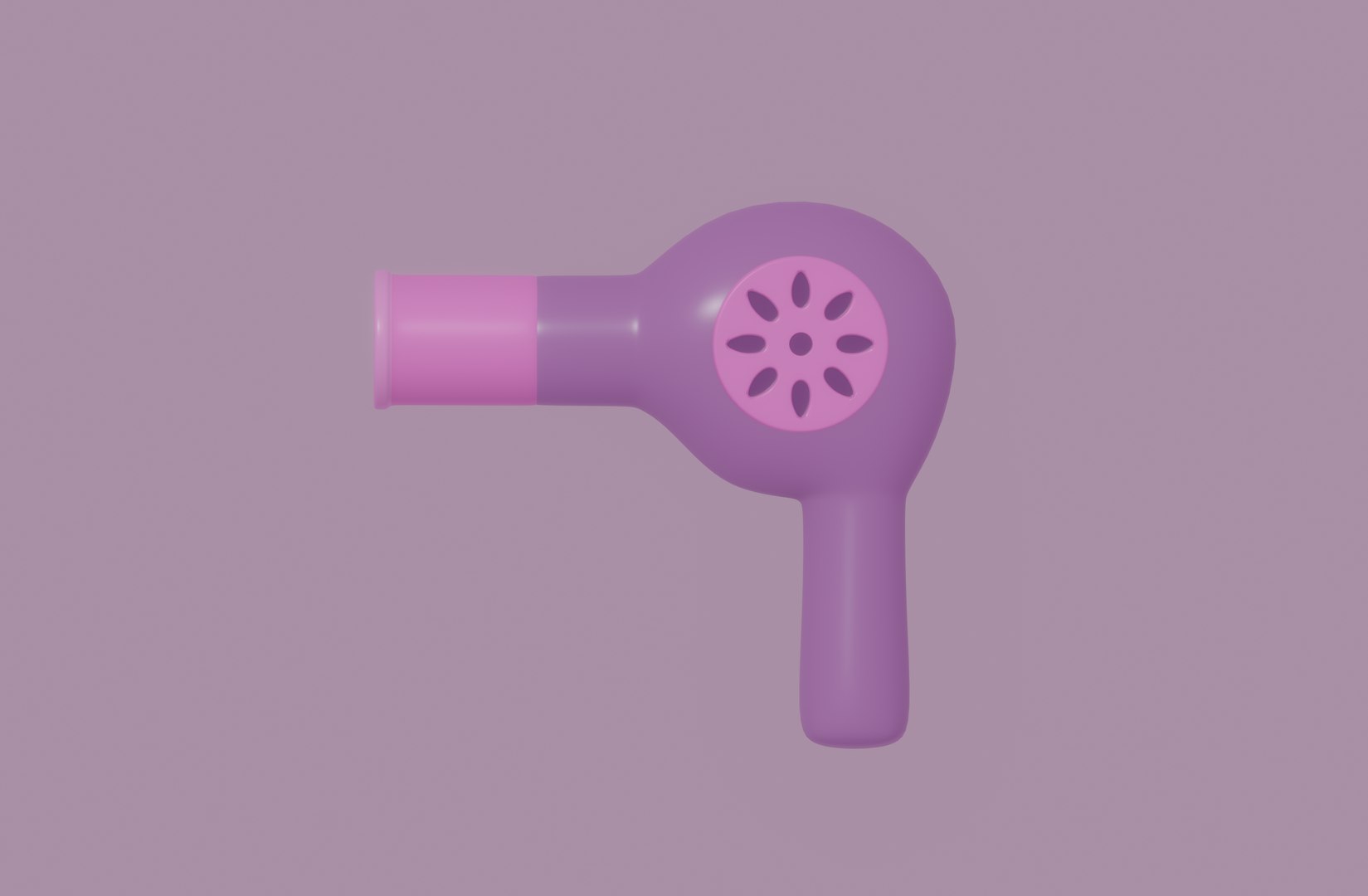 Toon Hair Dryer 3D - TurboSquid 2045311