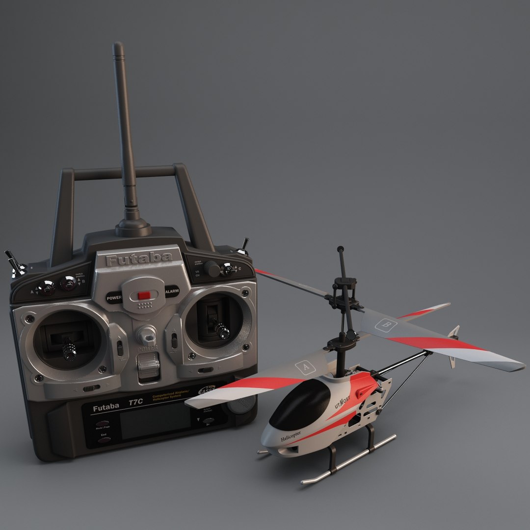 helicopter 3d mini