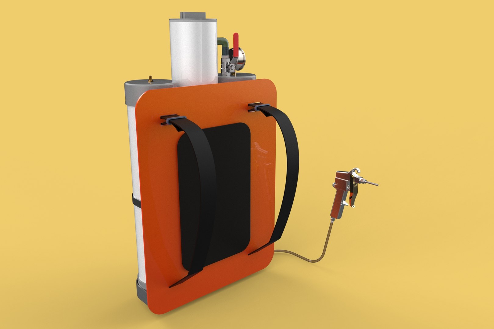 3D MULTIPURPOSE SPRAYER AIR COMPRESSOR KNAPSACK BACKPACK PORTABLE Model ...