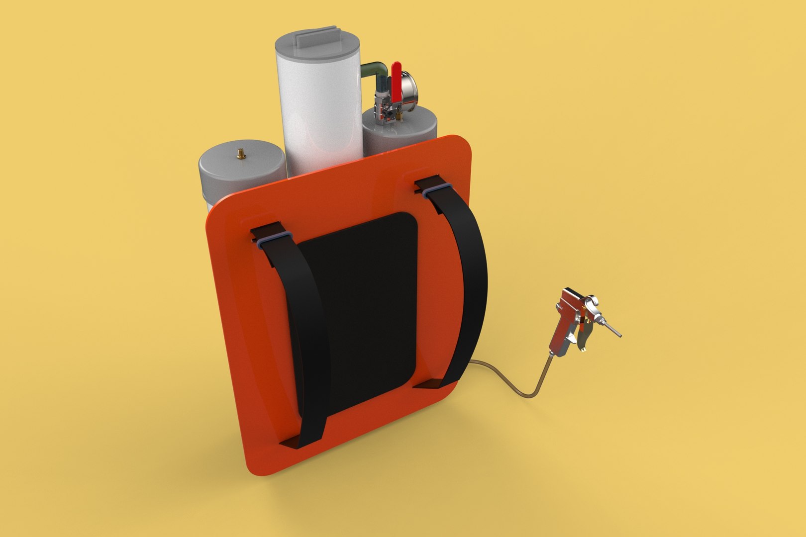 3D MULTIPURPOSE SPRAYER AIR COMPRESSOR KNAPSACK BACKPACK PORTABLE Model ...