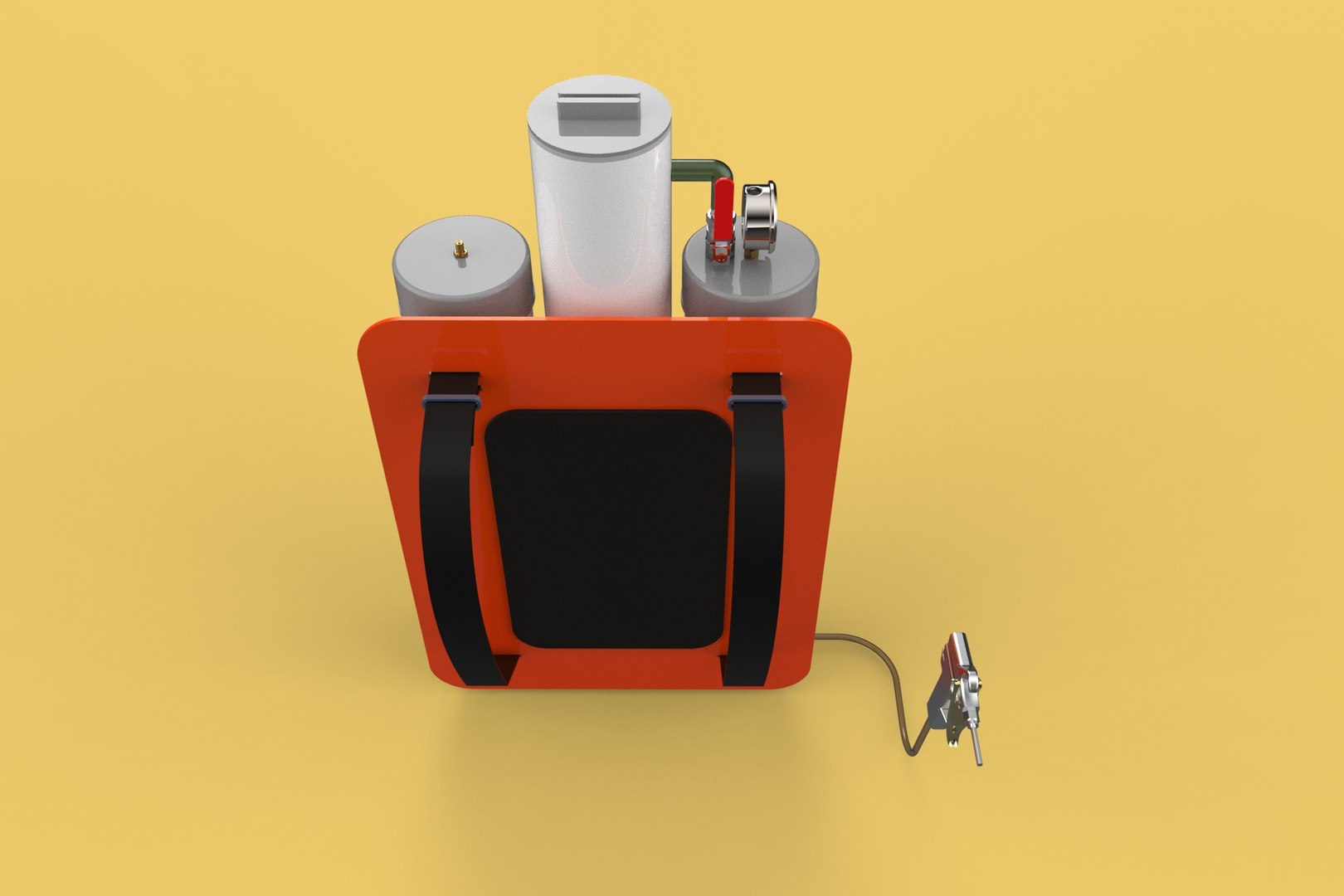 3D MULTIPURPOSE SPRAYER AIR COMPRESSOR KNAPSACK BACKPACK PORTABLE Model ...