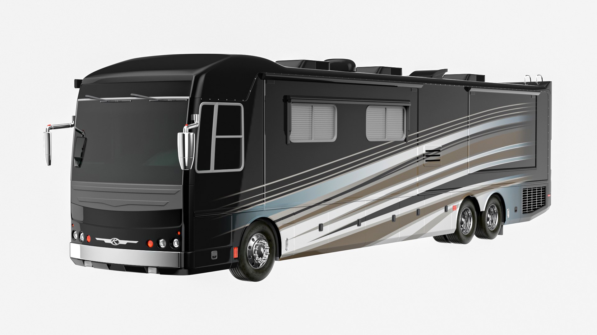 Luxury Motorhome RV Coach Model - TurboSquid 2362354