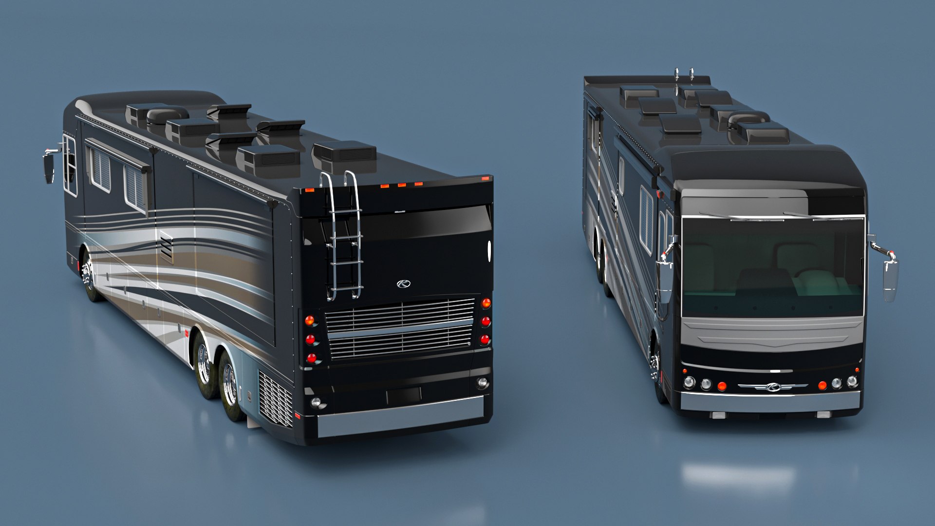Luxury Motorhome RV Coach Model - TurboSquid 2362354