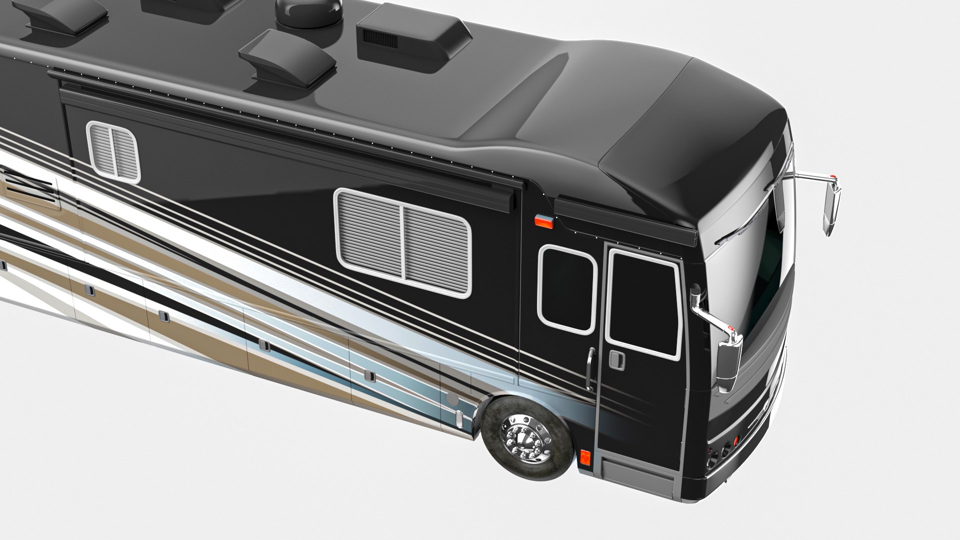 Luxury Motorhome RV Coach Model - TurboSquid 2362354