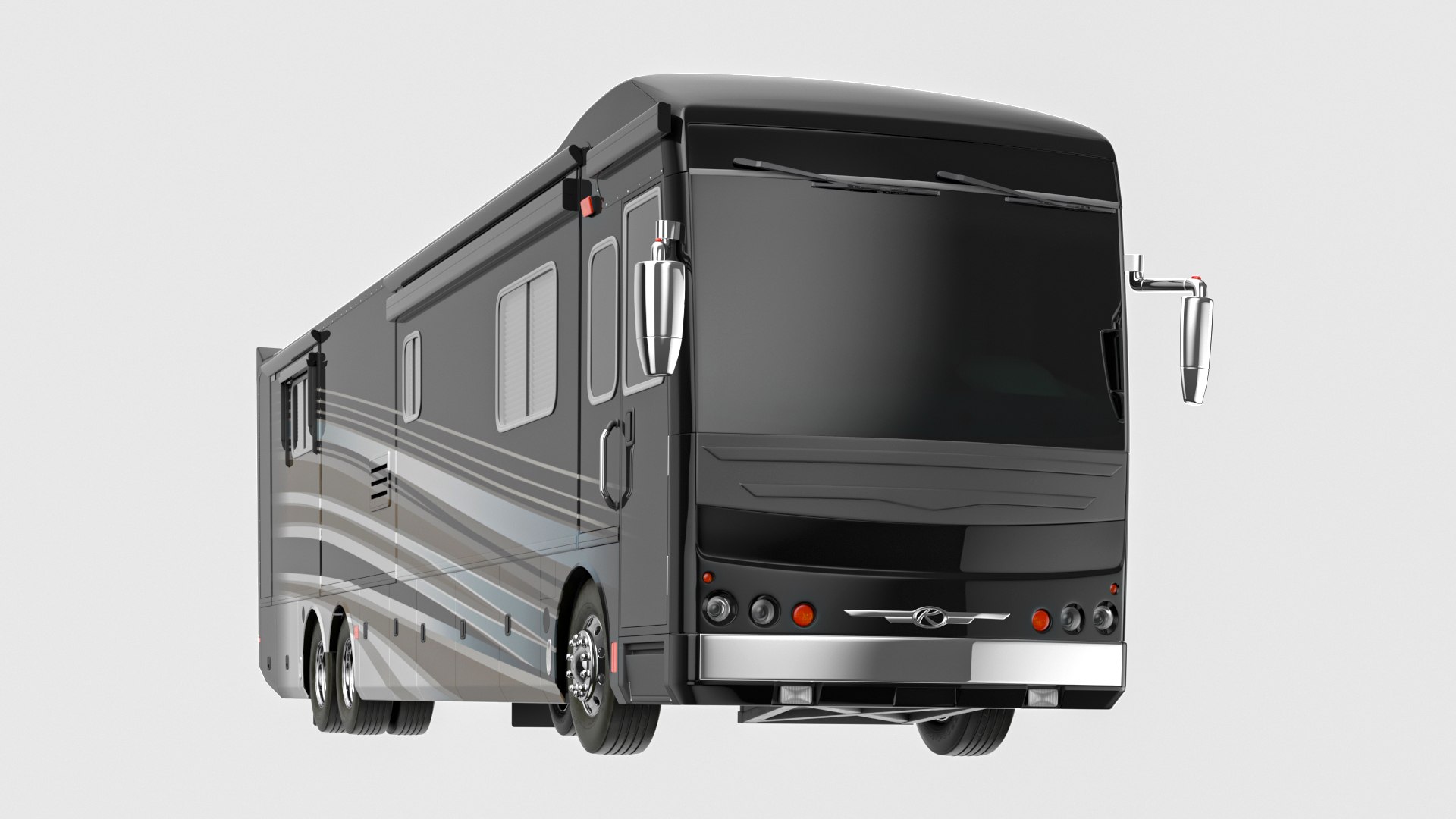 Luxury Motorhome RV Coach Model - TurboSquid 2362354