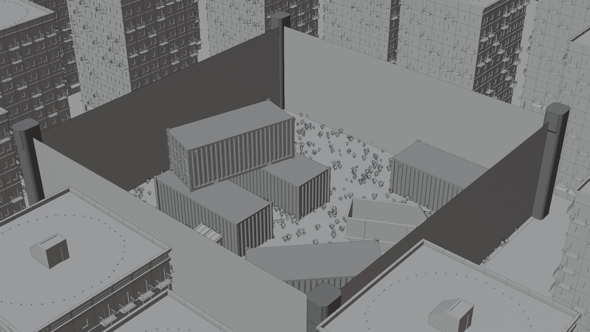 3D Videogame Map Model - TurboSquid 2030000