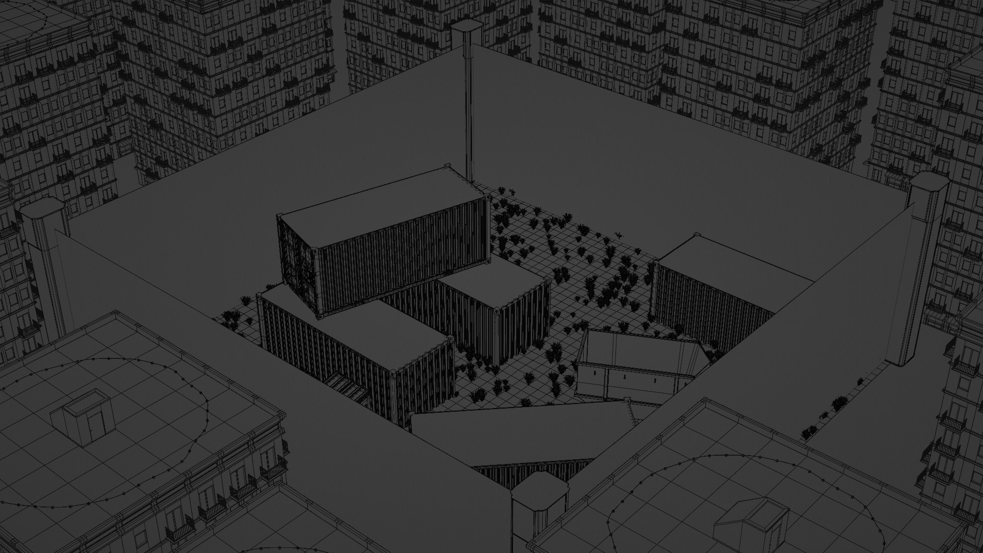 3D Videogame Map Model - TurboSquid 2030000