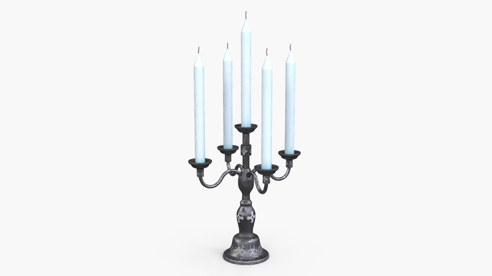 3D Candle Stand Model - TurboSquid 1661921