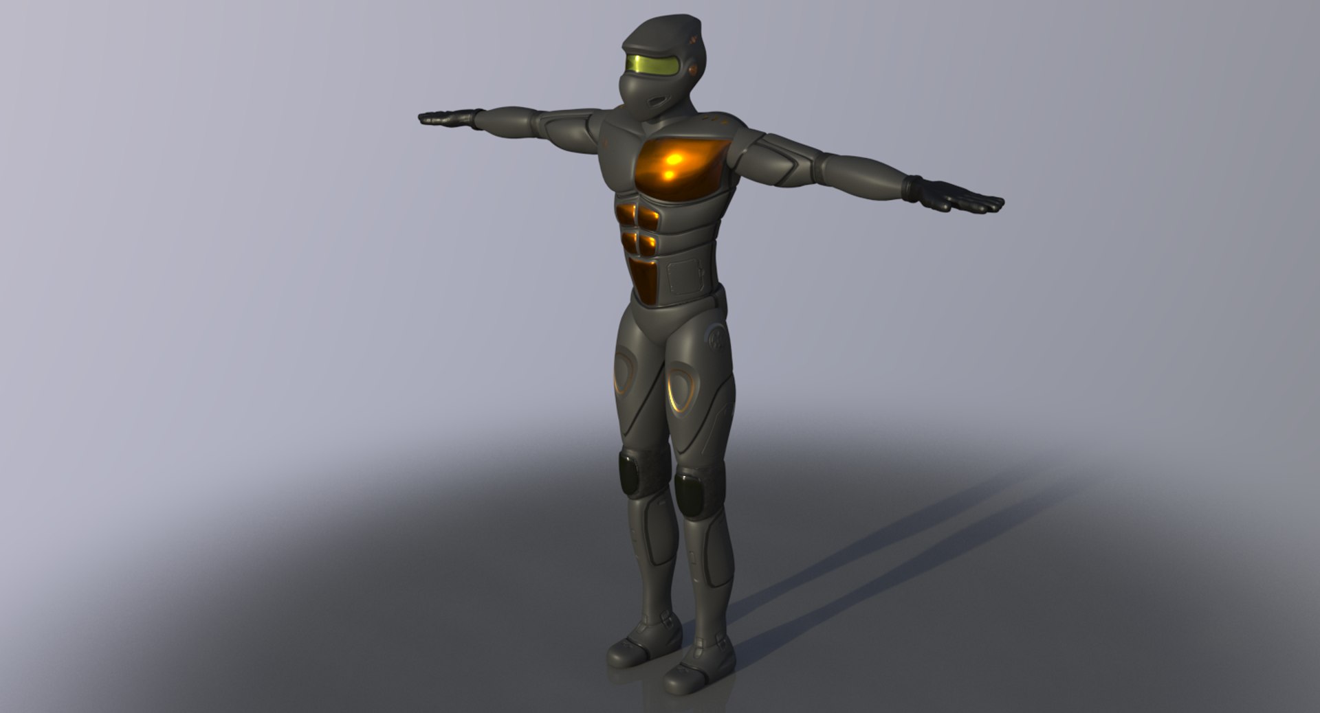 3D Model Space Robot - TurboSquid 1406208