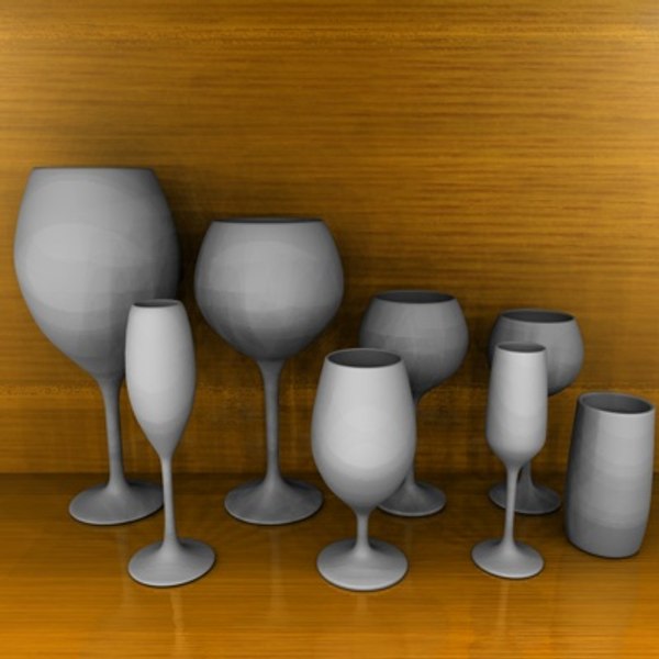 3d model glass