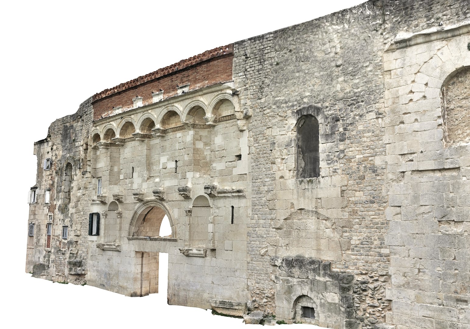 3D model Ancient Walls Architecture 16K - TurboSquid 2131699