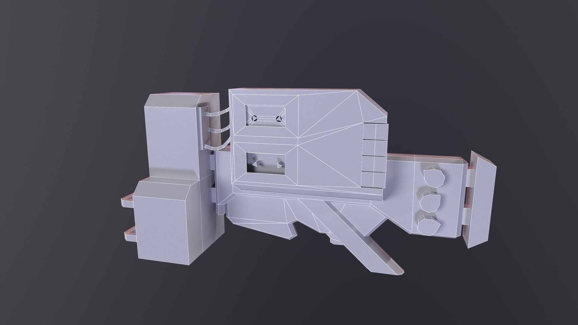 Dubstep Gun Sci Fi Game Ready Low Poly Pbr 3D Model - TurboSquid 1785133