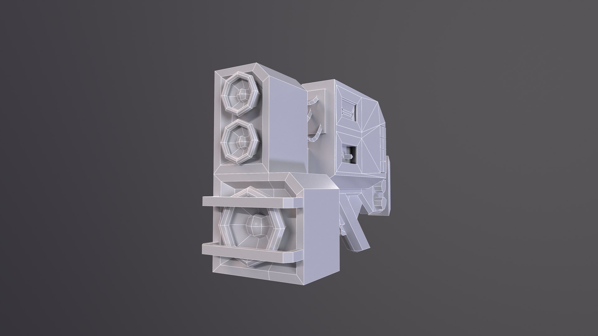 Dubstep Gun Sci Fi Game Ready Low Poly Pbr 3D Model - TurboSquid 1785133