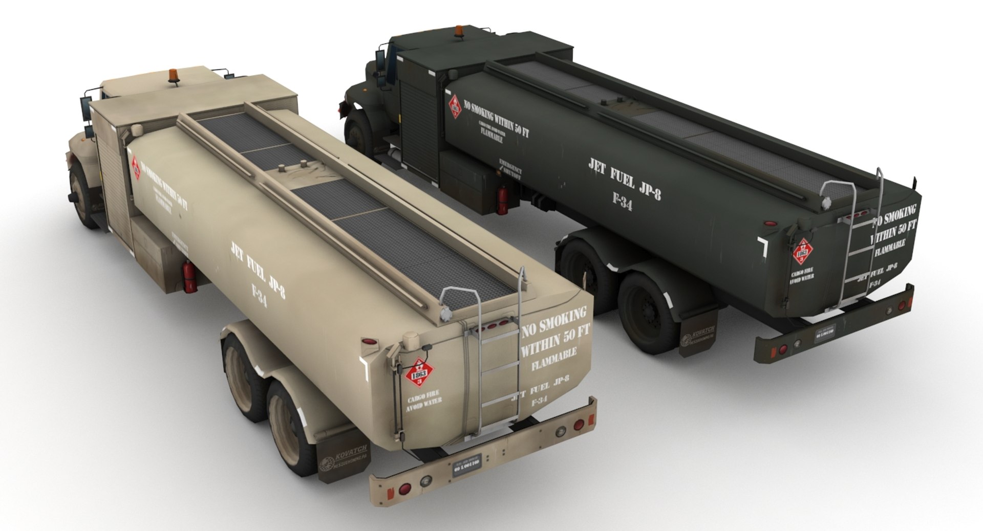 Aircraft Refueler 3D Model - TurboSquid 1170462