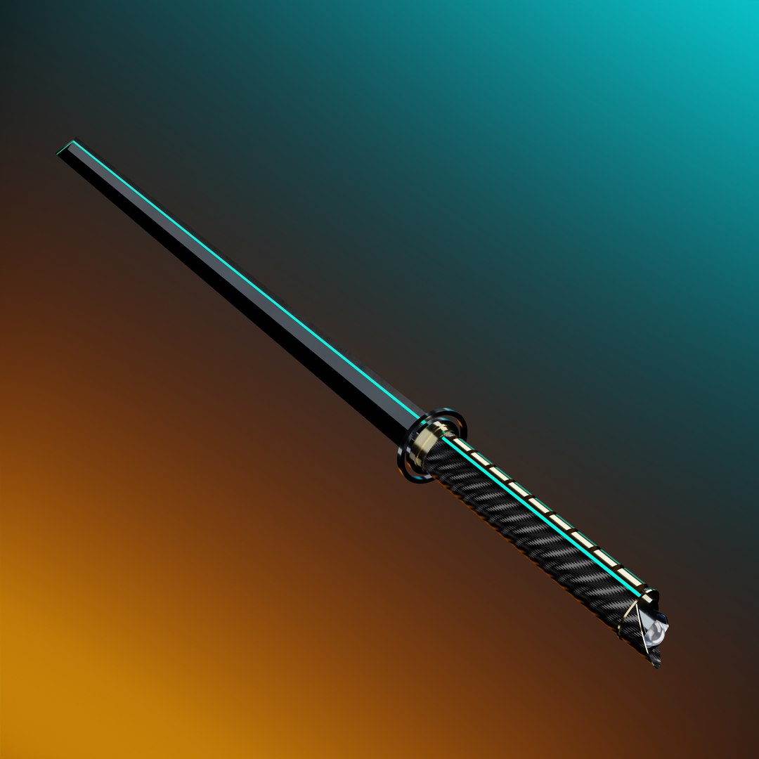 Katana Cyber 3D Model 3D Model - TurboSquid 2103999