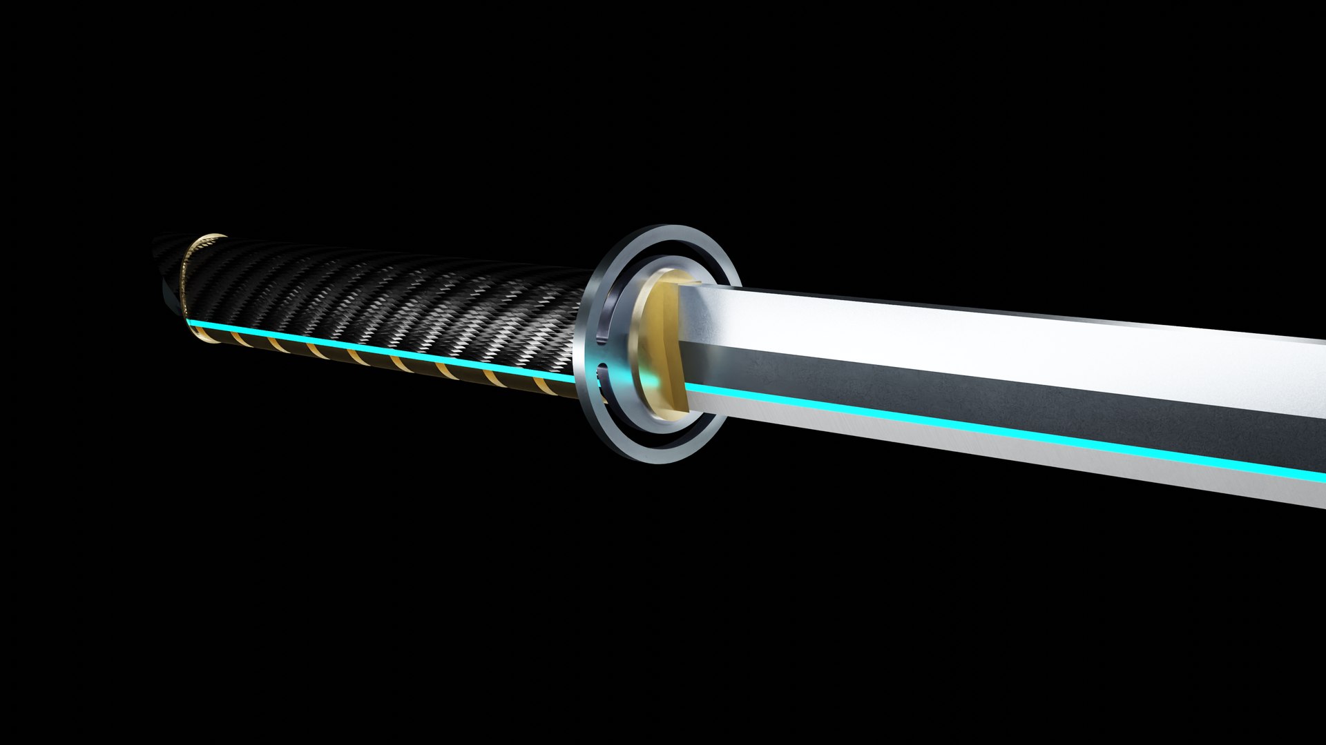 Katana Cyber 3D Model 3D Model - TurboSquid 2103999