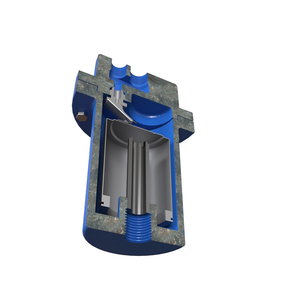 Inverted Bucket Steam Trap 3D Model - TurboSquid 1854099
