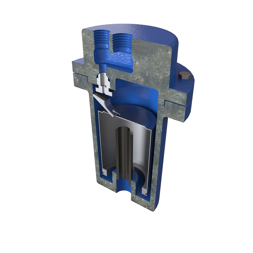Inverted Bucket Steam Trap 3D Model - TurboSquid 1854099