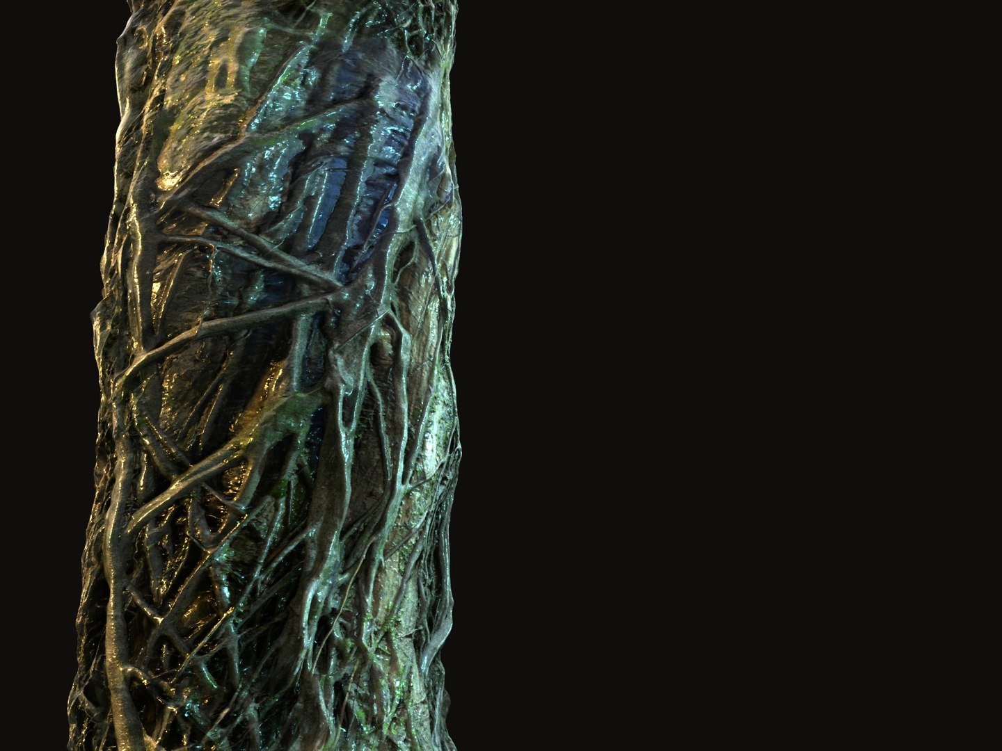 Old Jungle Tree Bark Model - TurboSquid 1467995