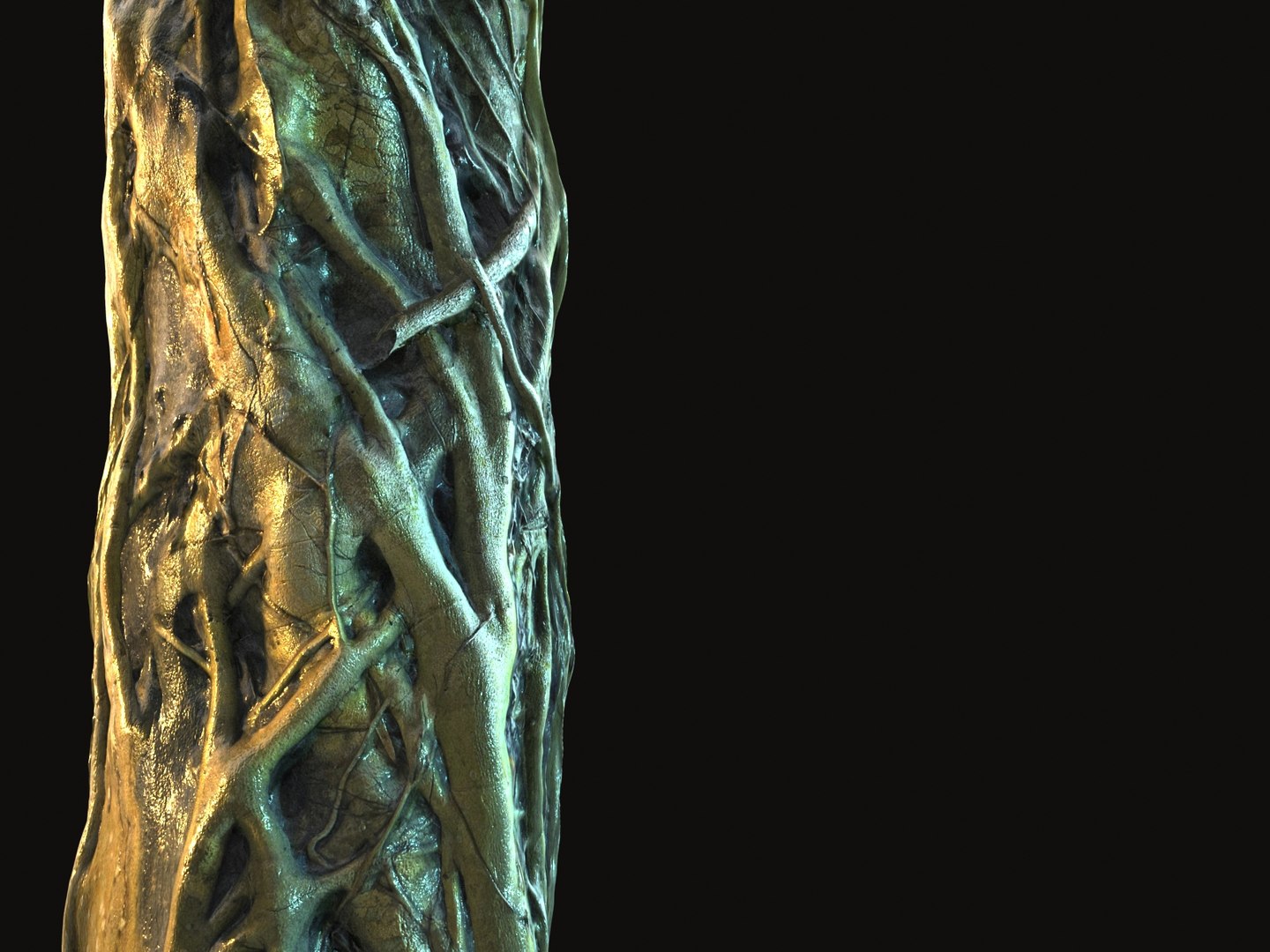 Old Jungle Tree Bark Model - TurboSquid 1467995