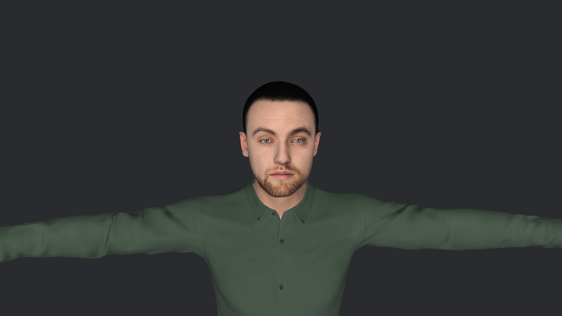 Mac Miller Hyper Realistic Full Body Fully Rigged 3D Character 3D Model ...