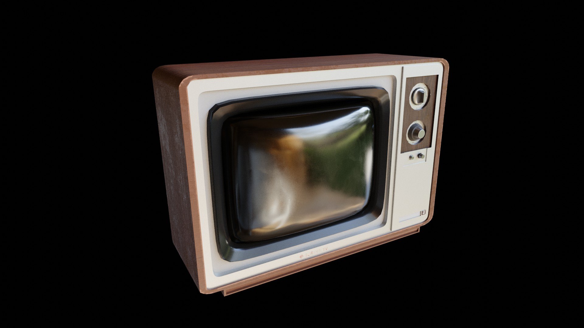Retro tv 3D model - TurboSquid 1811047