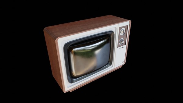 Retro tv 3D model - TurboSquid 1811047