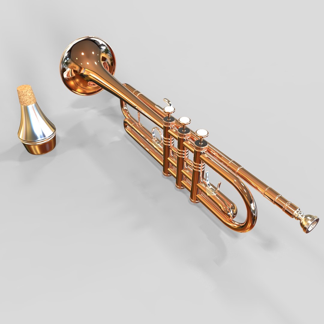 3d Trumpet Model
