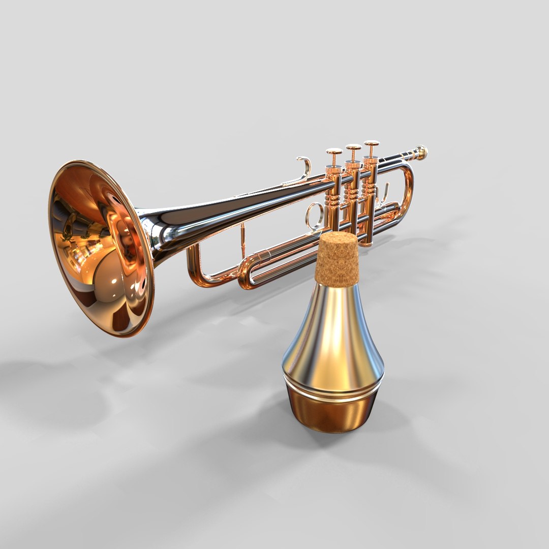 3d Trumpet Model