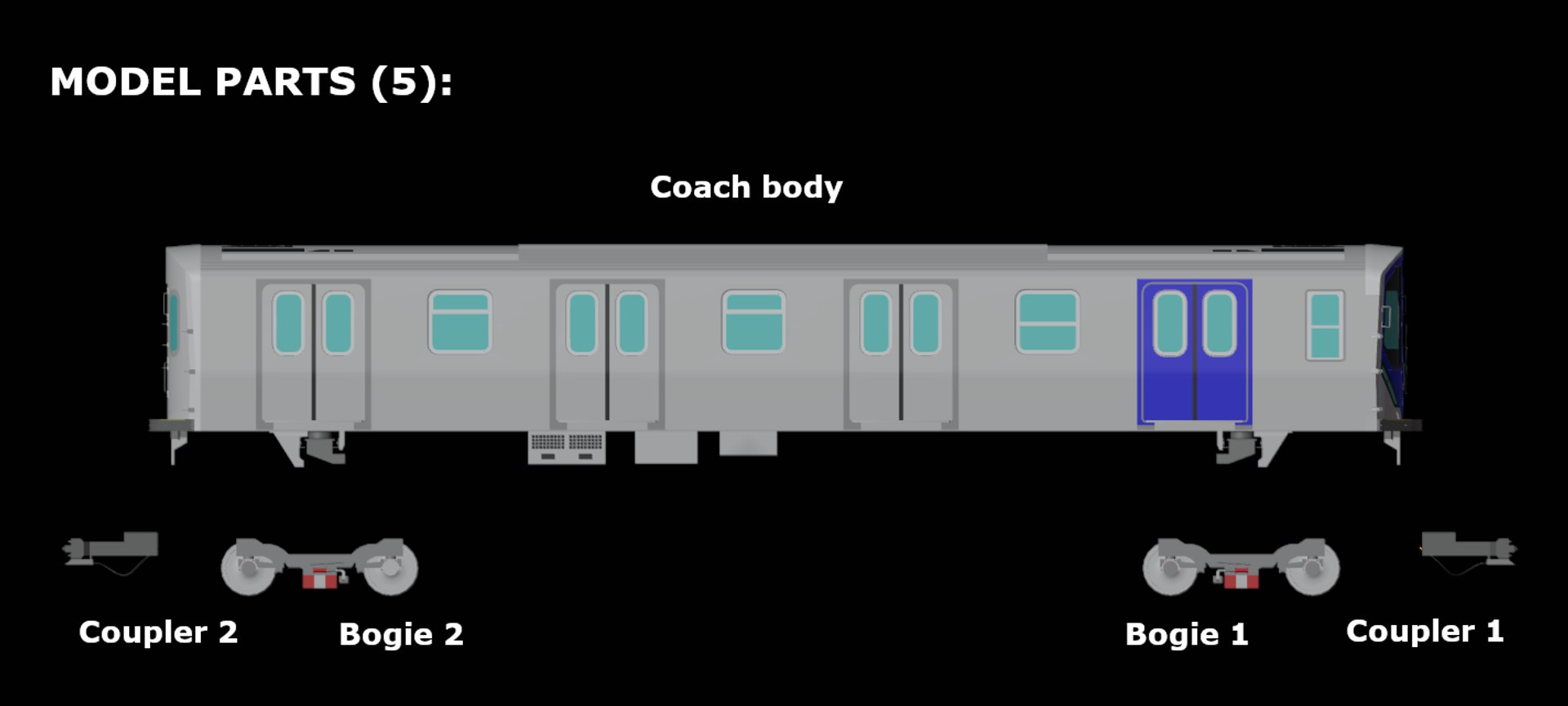 NYC R211 Subway Car 3D Model - TurboSquid 1811262