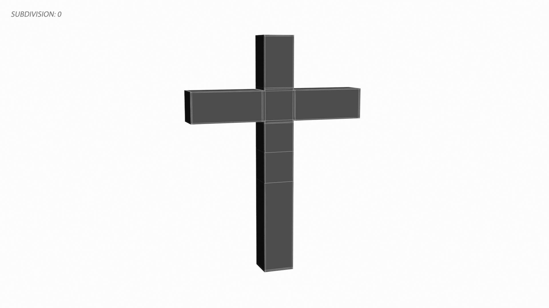 3D Cross Christ Model - TurboSquid 1711897