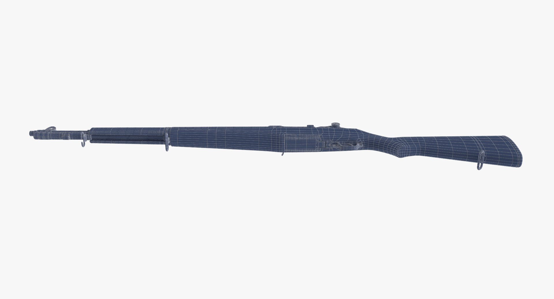 m1 garand wwii - 3d model