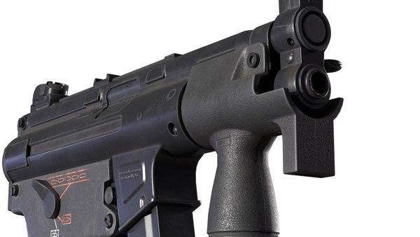 modelo 3d MP5k submachine gun - TurboSquid 2013830
