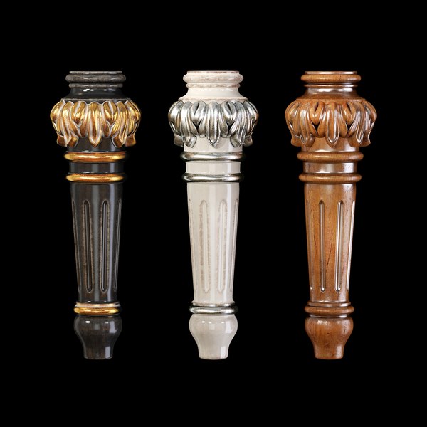Classic Table Leg 3D model - TurboSquid 1777929