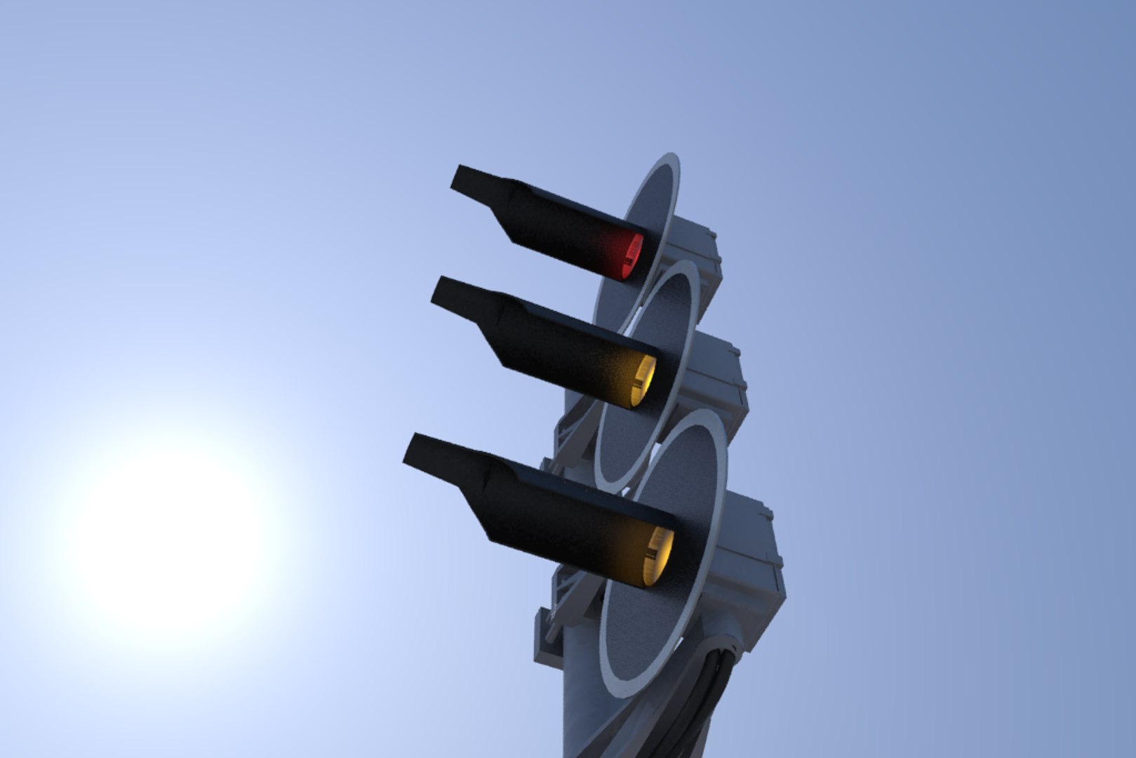 Italian Railway Signaling Fs 3d Model