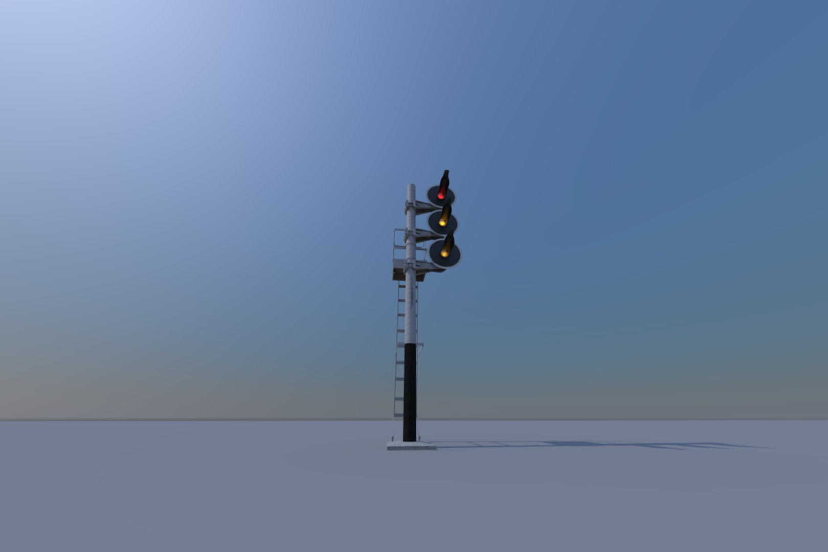 Italian Railway Signaling Fs 3d Model