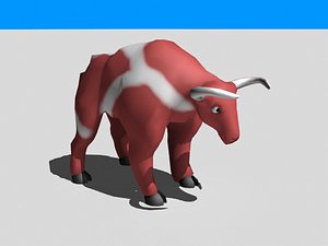 Animated Bull 3D Models for Download | TurboSquid