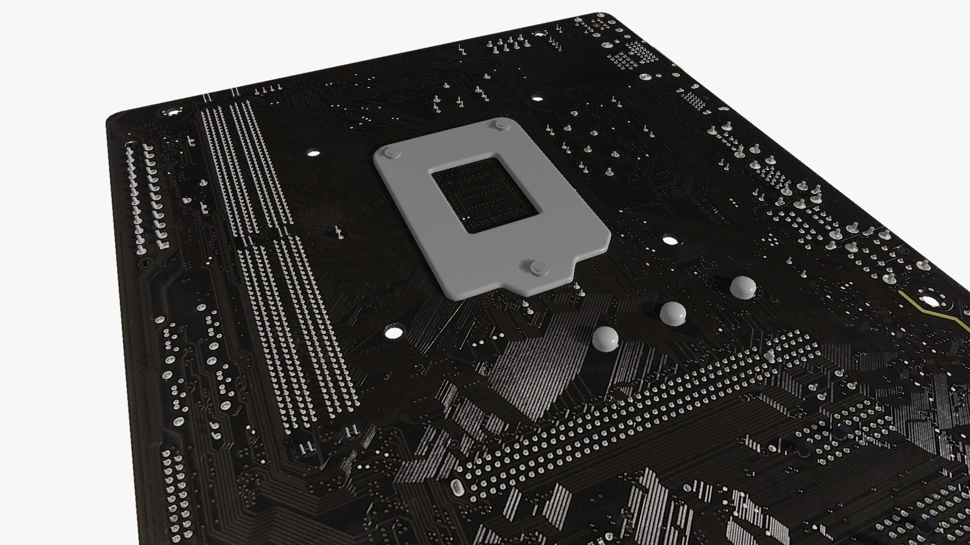 PC Motherboard MicroATX Mk02 3D - TurboSquid 1972377