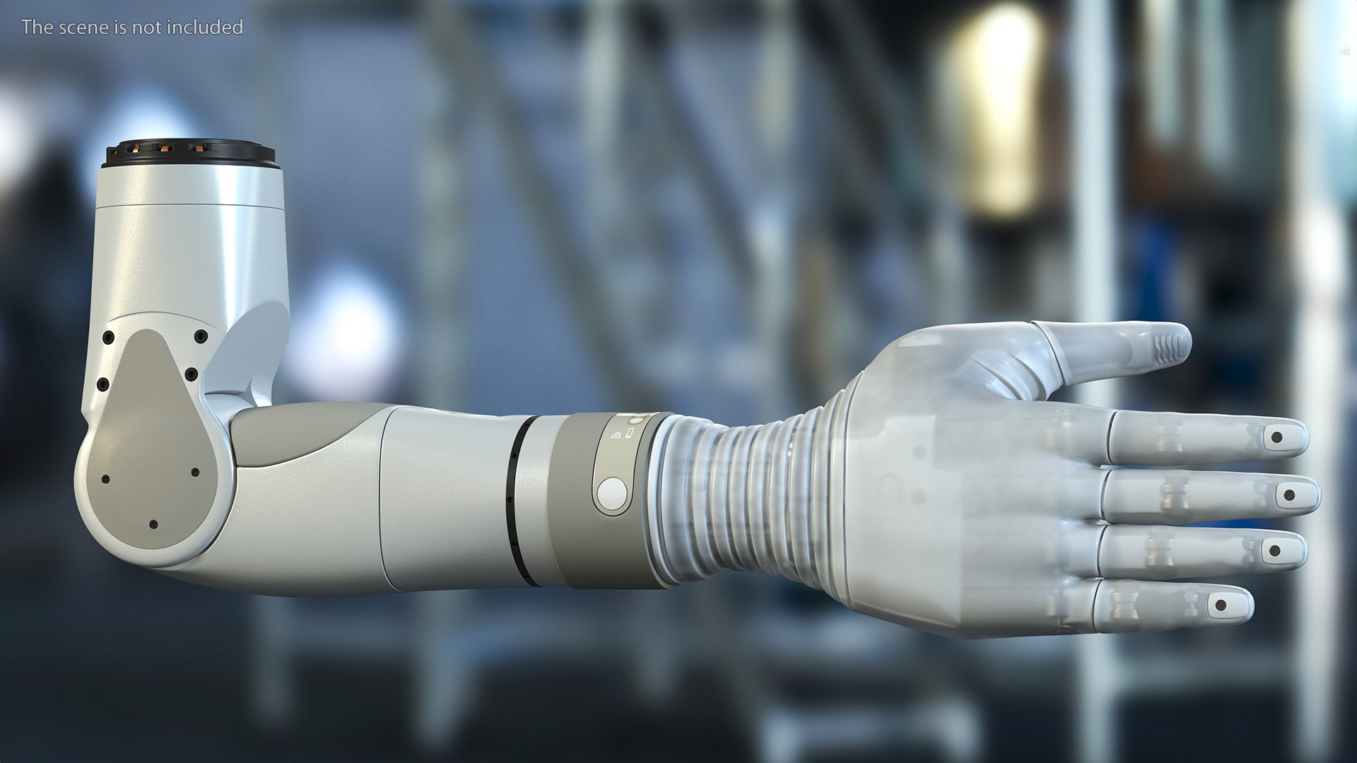 3D Bionic Arm with Elbow Deka Rigged for Cinema 4D - TurboSquid 2077059