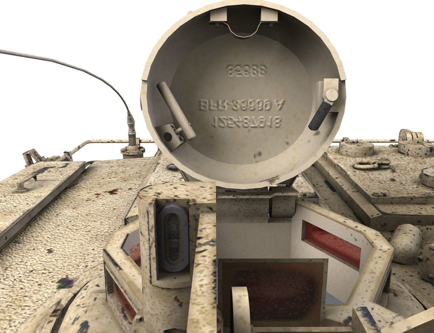 abrams m1a2 3d model