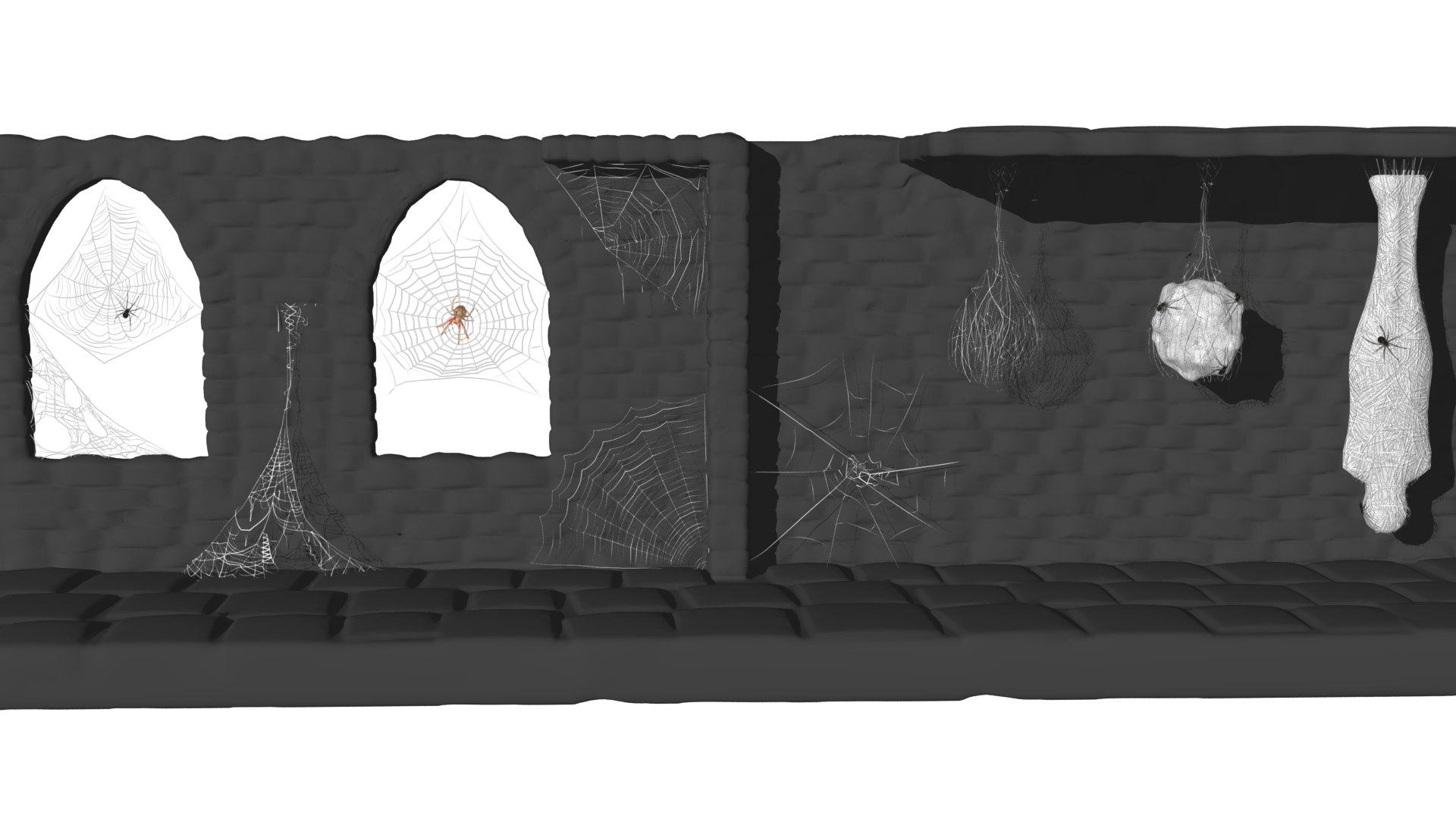 Cobweb Collection 3D Model - TurboSquid 1749718