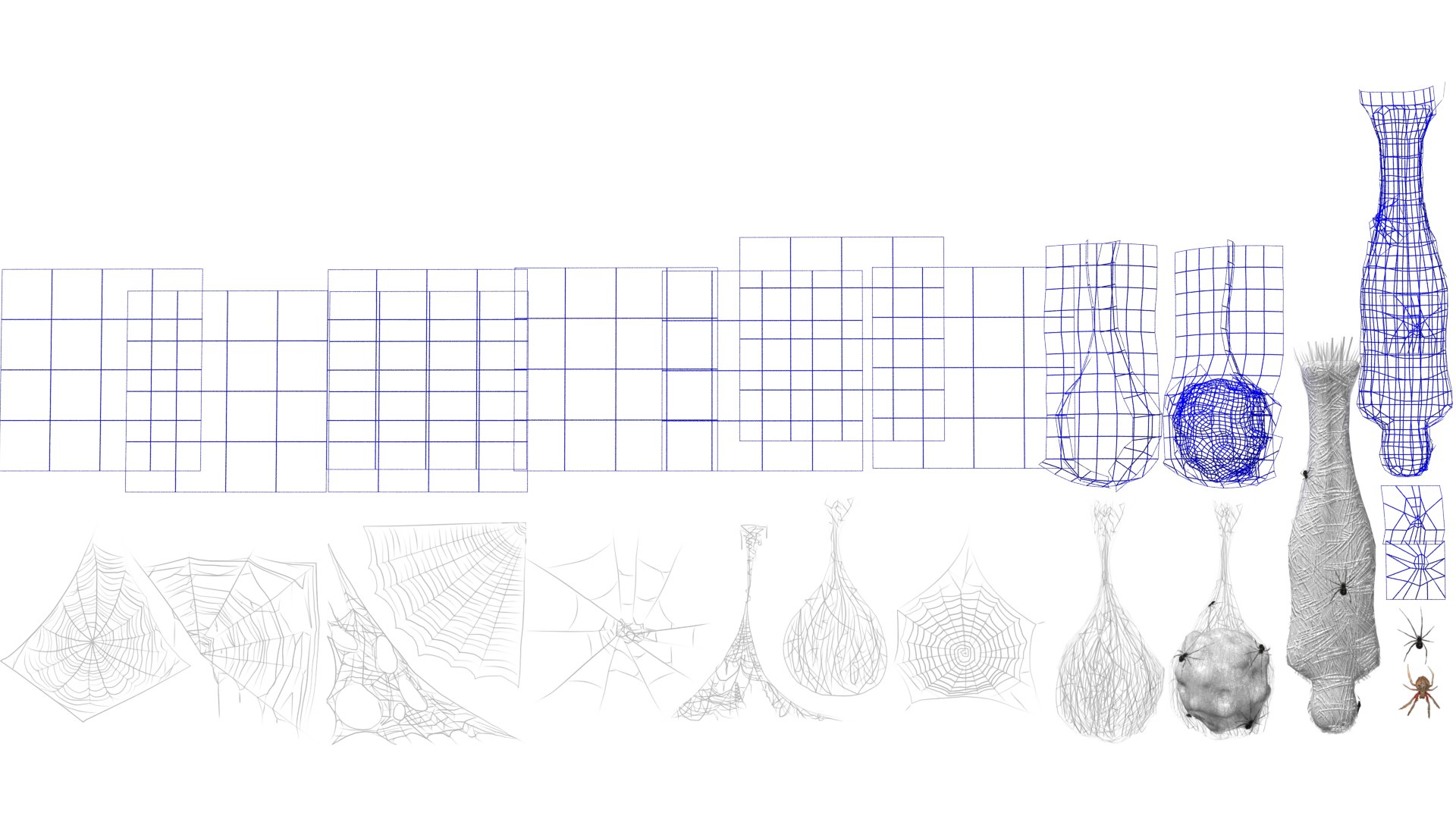 Cobweb Collection 3D Model - TurboSquid 1749718