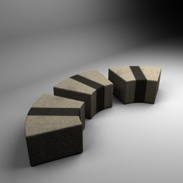 3d friends sofa model