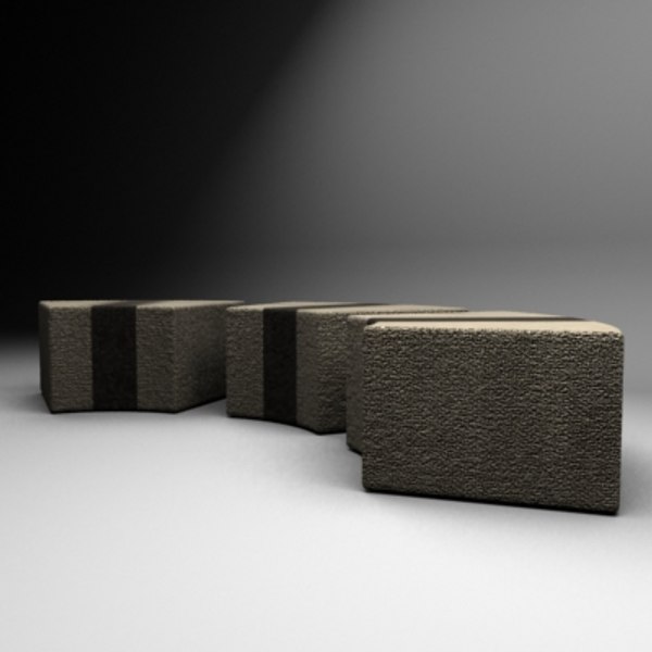 3d friends sofa model