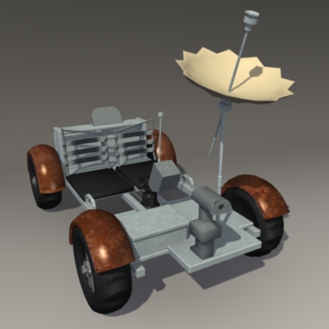 Lunar Rover 3d 3ds