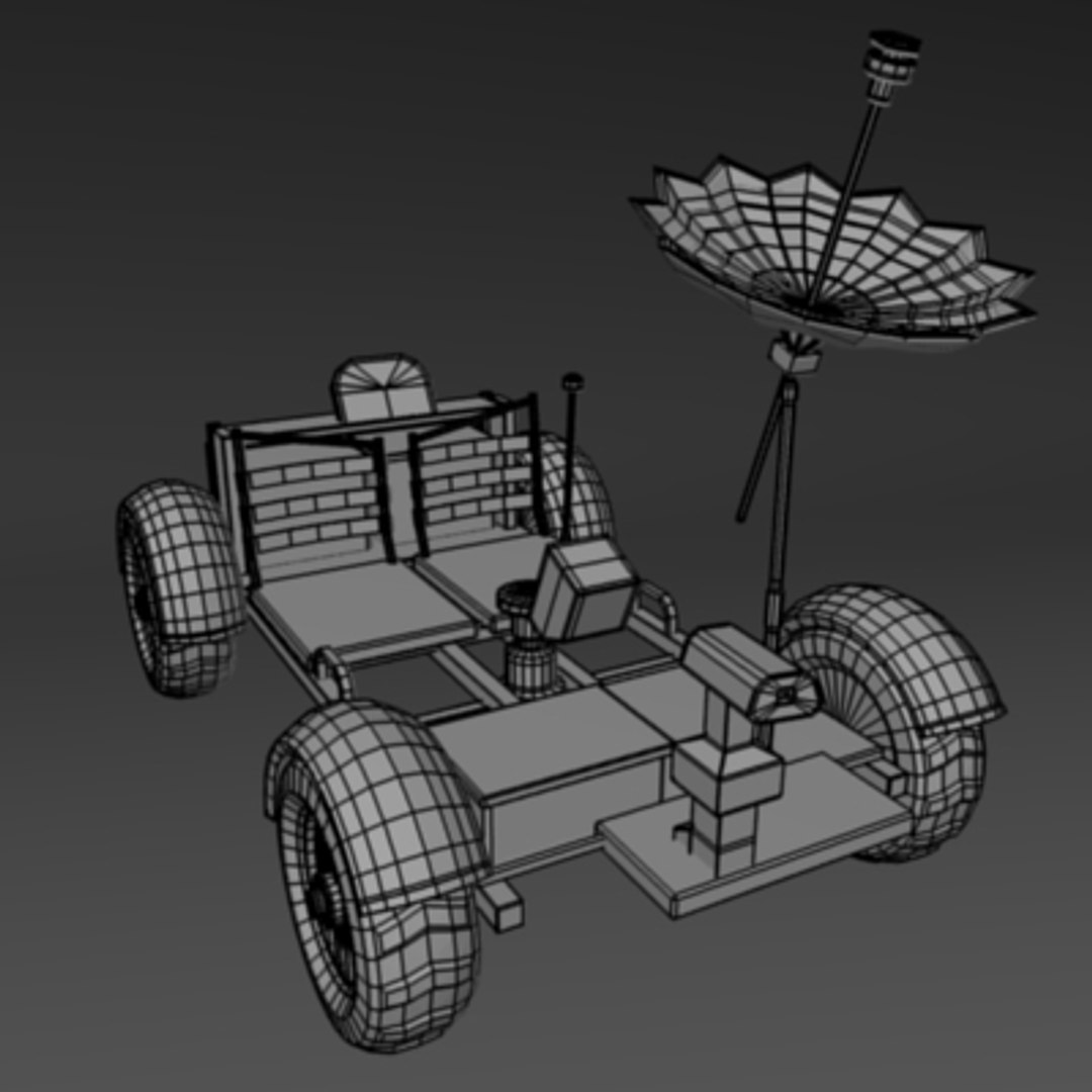 Lunar Rover 3d 3ds