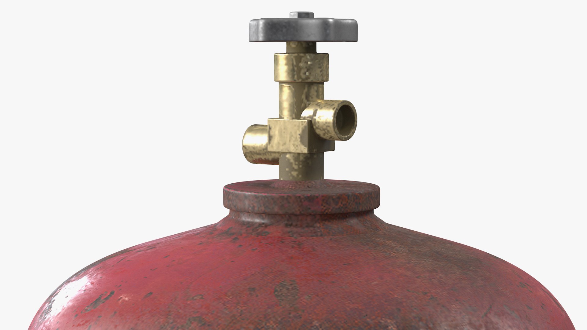 3D Model Acetylene Gas Cylinder Old - TurboSquid 1623285