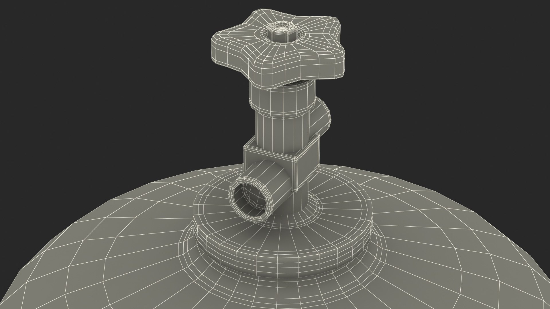 3D Model Acetylene Gas Cylinder Old - TurboSquid 1623285