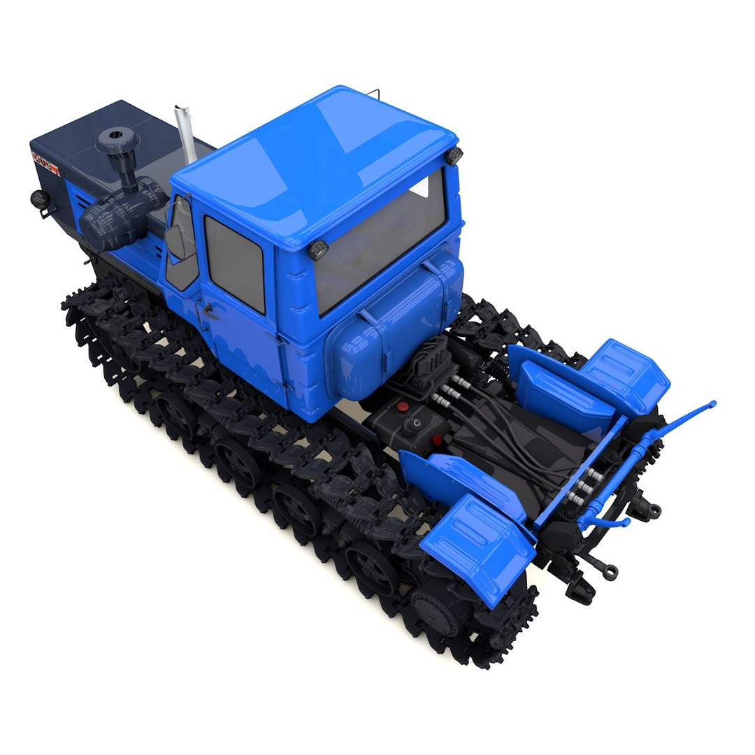 3d Tractor T-150 Crawler