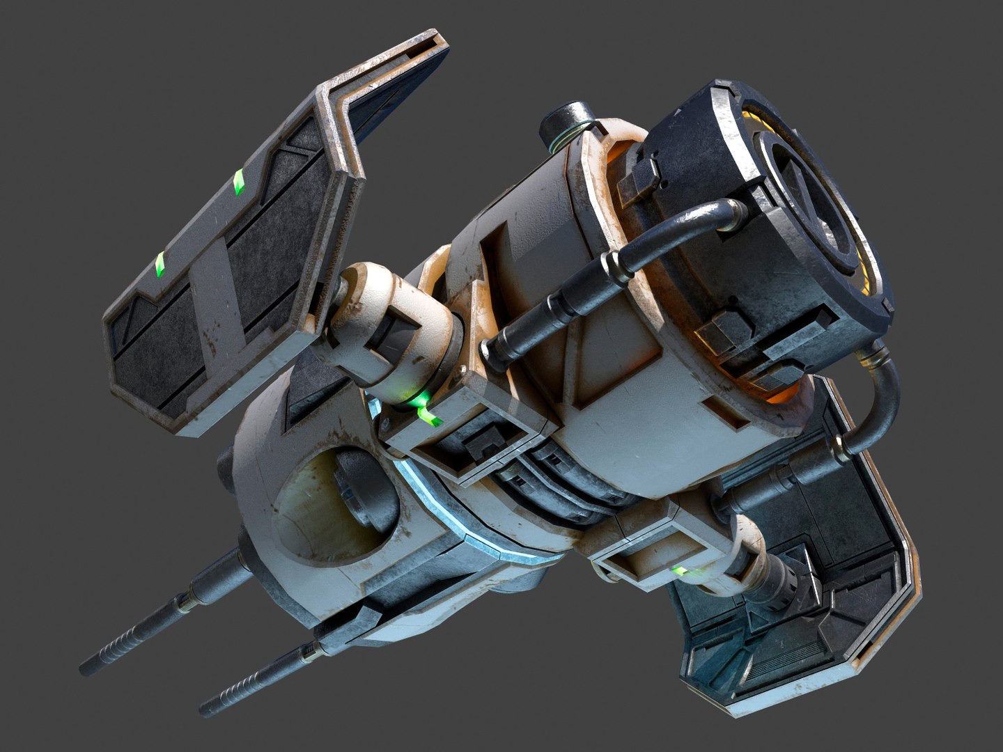 3D Sci-fi Element Model - TurboSquid 1233646